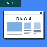 MLA: how to cite an online newspaper article [Update 2023] - BibGuru Guides